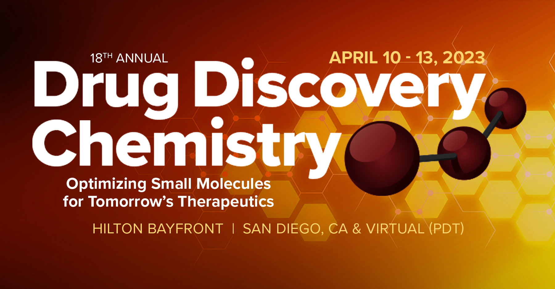 Drug Discovery Chemistry | April 10-13, 2023 | San Diego, CA